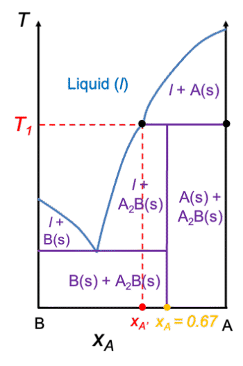 Solid-liquid phase diagrams - Mono Mole