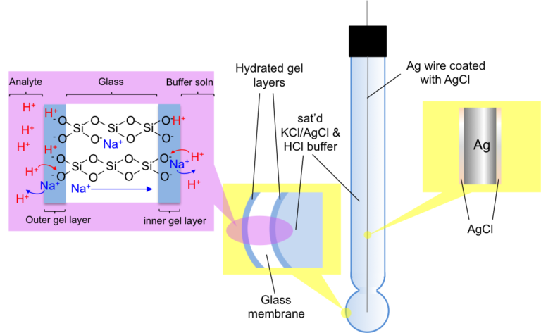 pH glass electrode - Mono Mole